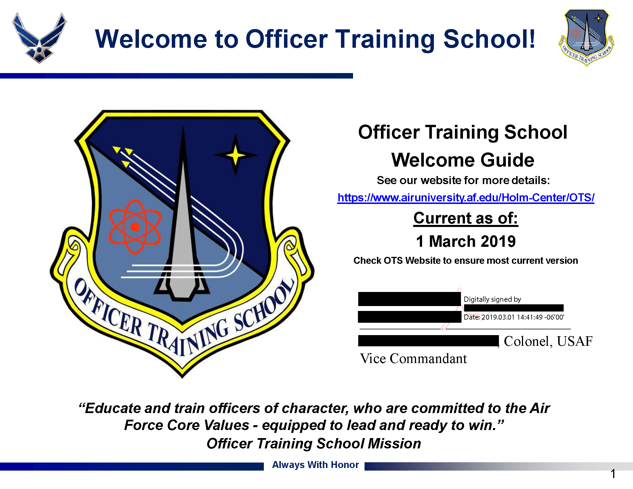 Ots Preparation Air Force Journey